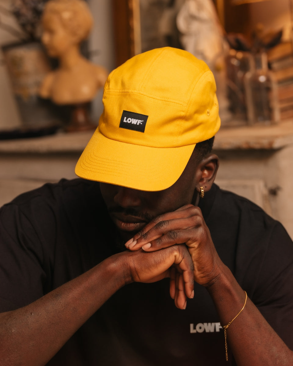 5 Panel Yellow Cap - Unisex Style Cap – LOWF Apparel
