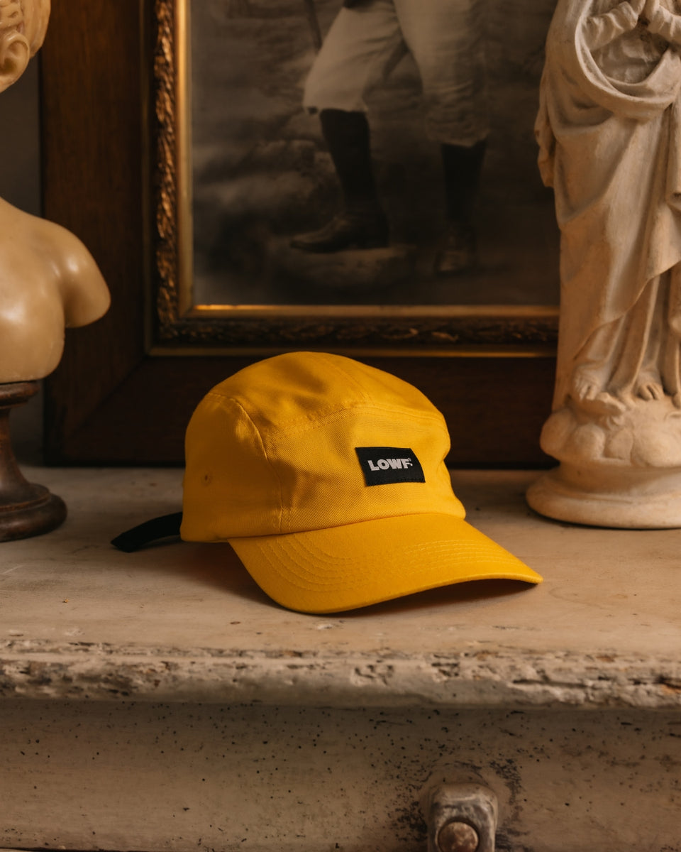 5 Panel Yellow Cap - Unisex Style Cap – LOWF Apparel